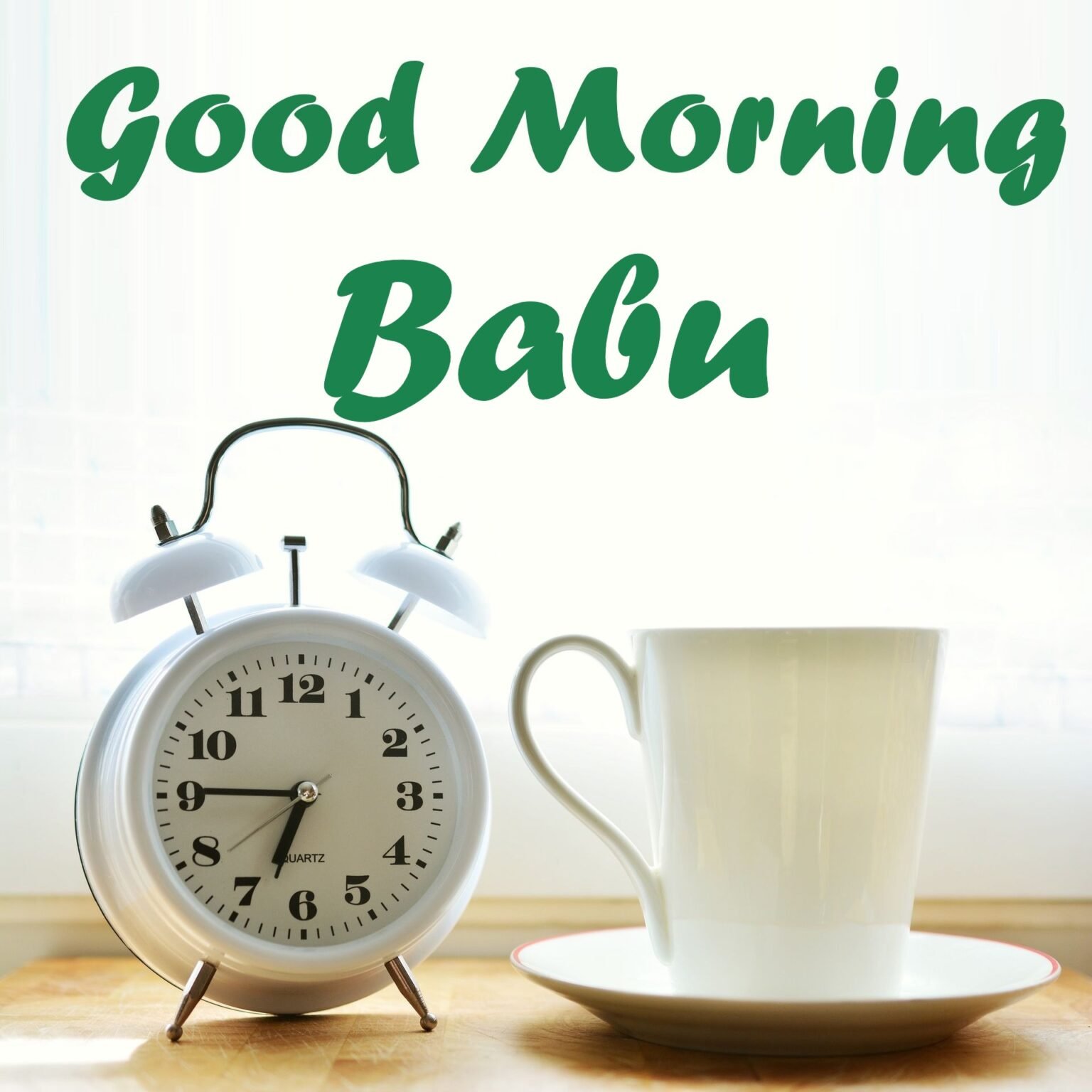 55+ Good Morning Babu Images & GIFs